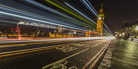 Light Trails Wall Art & Canvas Prints | Light Trails Panoramic Photos ...