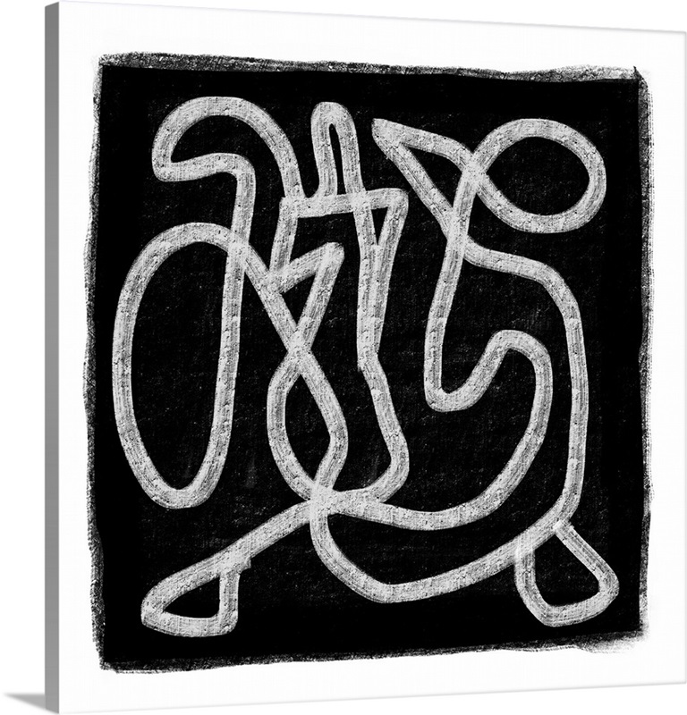 Black Scribble 3 | Great Big Canvas
