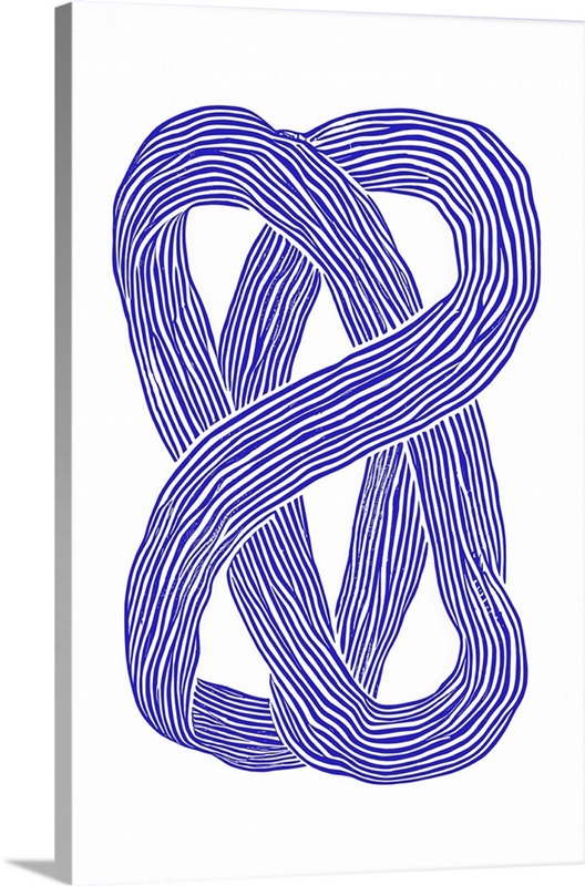 Blue Infinity Loop | Great Big Canvas
