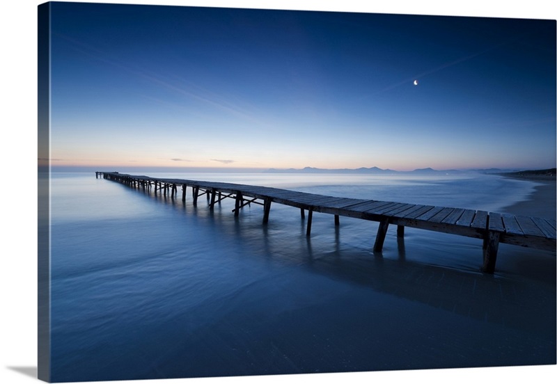 Blue Jetty | Great Big Canvas