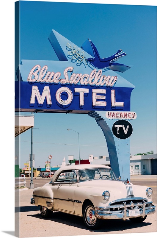 Blue Swallow Motel | Great Big Canvas