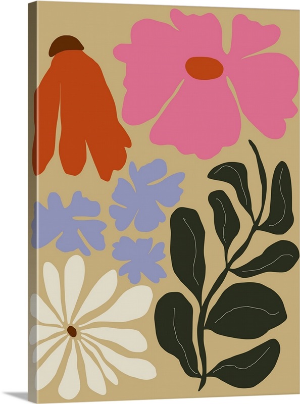 Bold Matisse Floral | Great Big Canvas