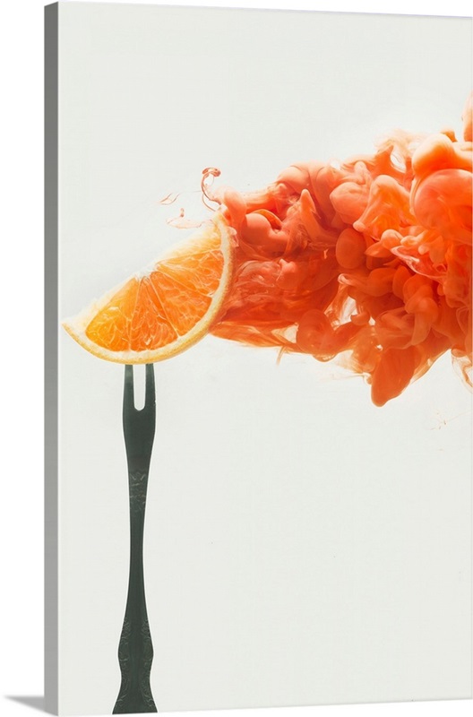 Disintegrated Orange Wall Art, Canvas Prints, Framed Prints, Wall Peels ...