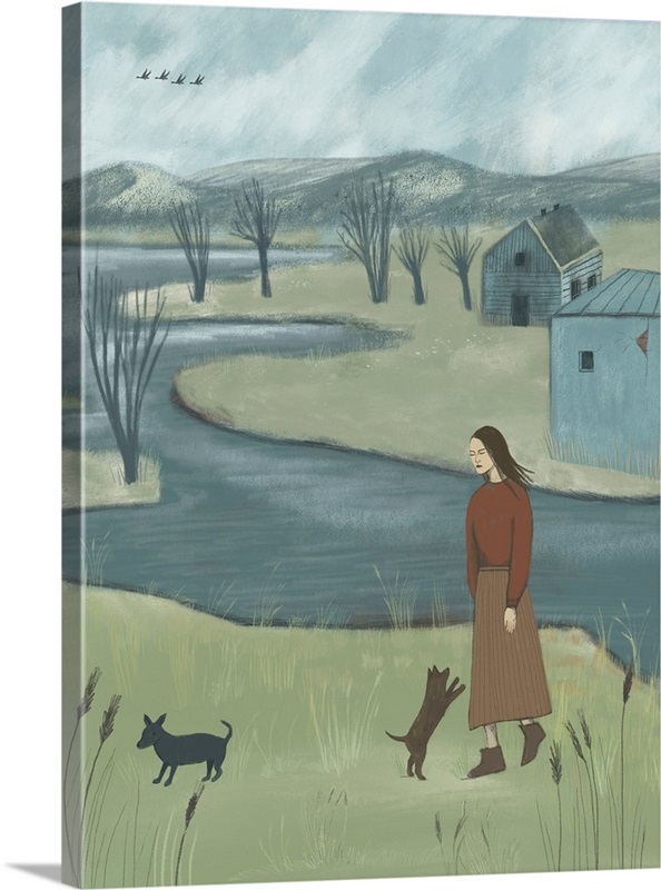 Early Spring Walk | Great Big Canvas