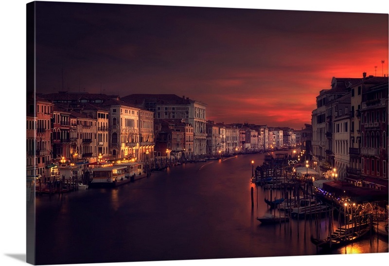 Grand Canal Wall Art, Canvas Prints, Framed Prints, Wall Peels | Great ...