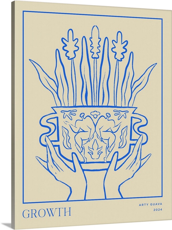 Growth - Line Art | Great Big Canvas