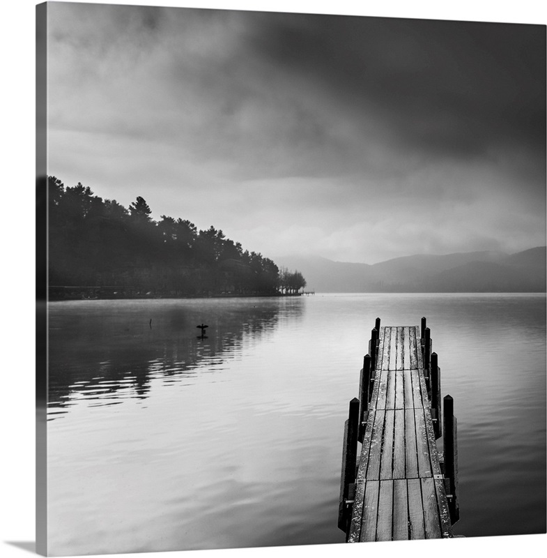 Lake View With Pier II | Great Big Canvas