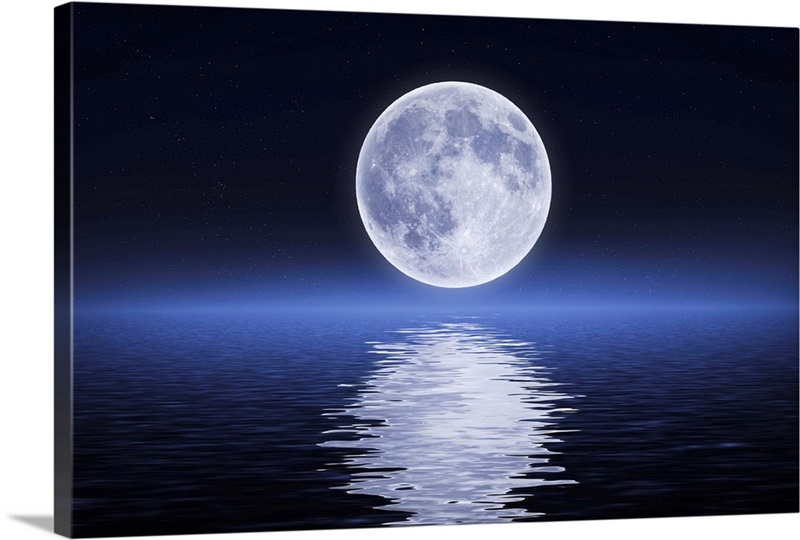 Moon Reflection | Great Big Canvas