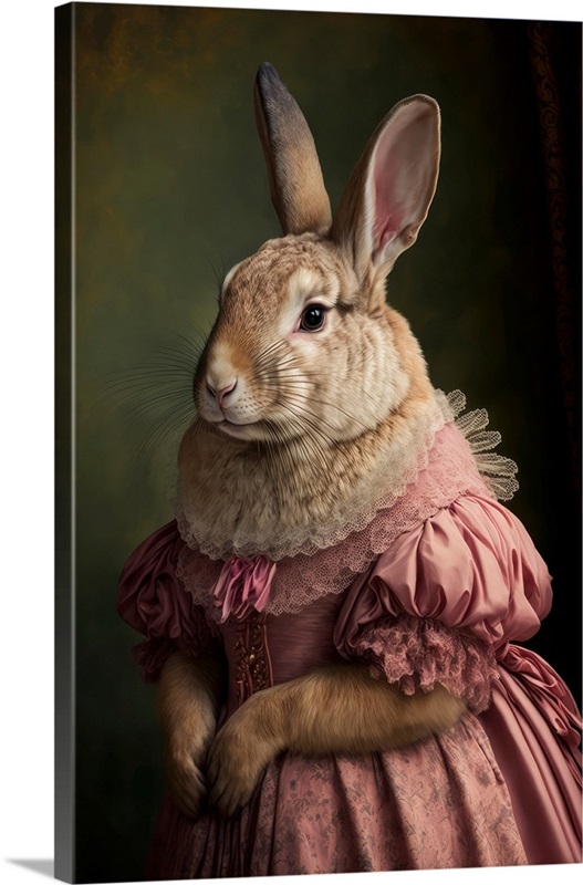 Mrs. Bunny's Daughter | Great Big Canvas