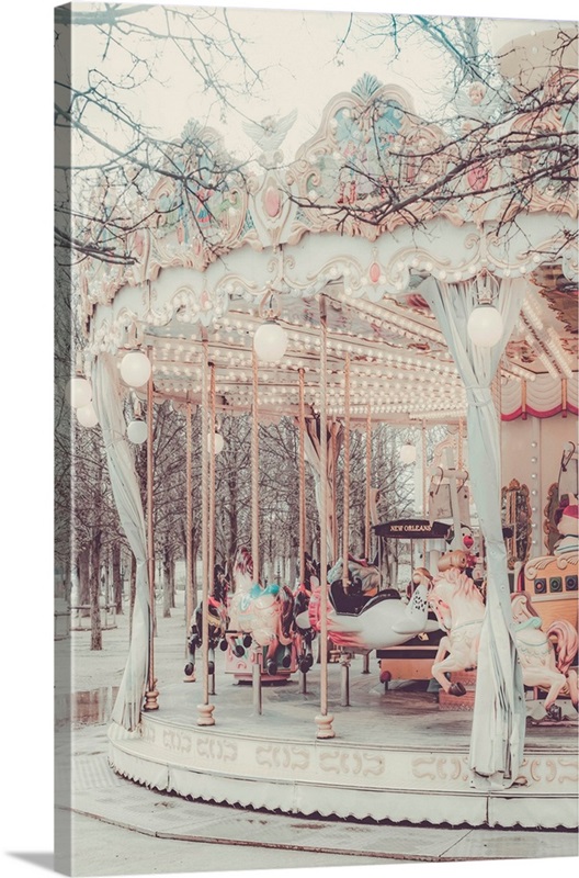 Paris Carousel III | Great Big Canvas