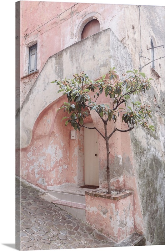 Pink House In Corigliano Calabro | Great Big Canvas