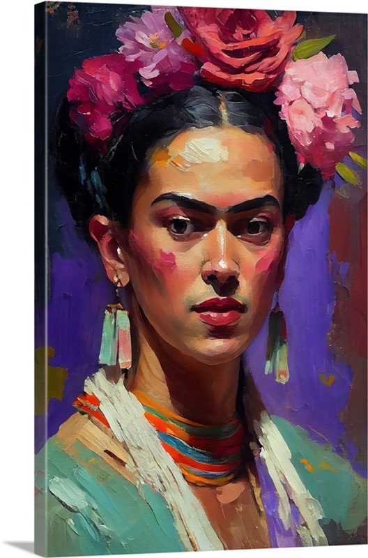 Portrait Of Frida | Great Big Canvas