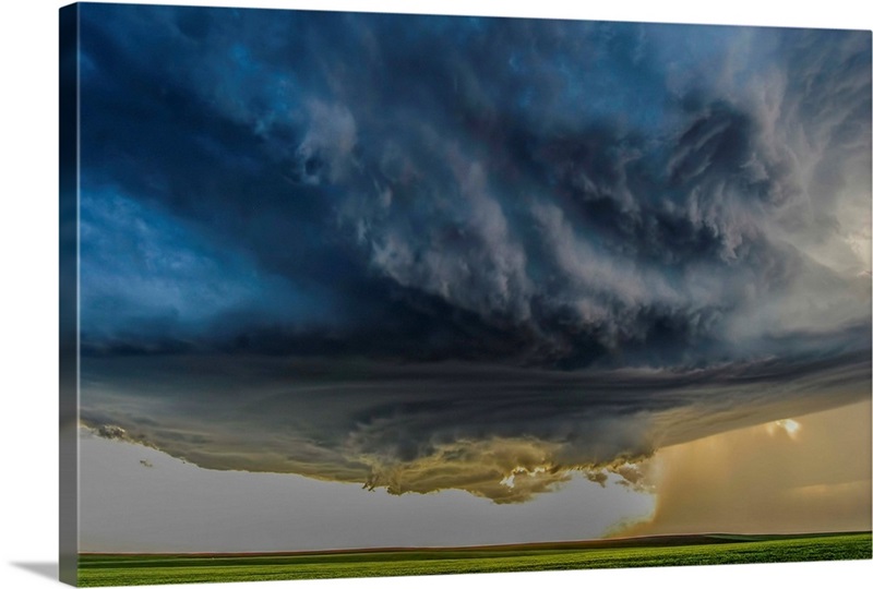 Storm Over Greenfield | Great Big Canvas