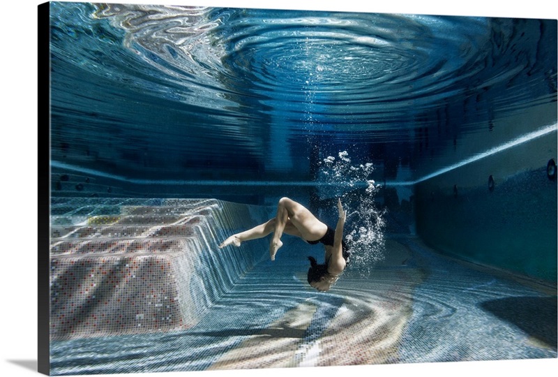 Swimming Inside | Great Big Canvas