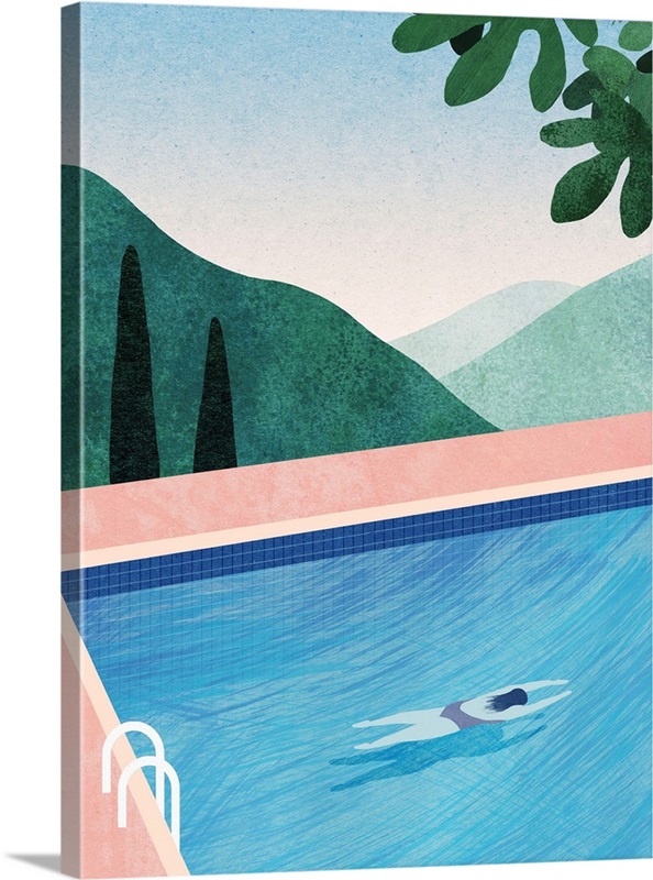 Swimming Pool II | Great Big Canvas