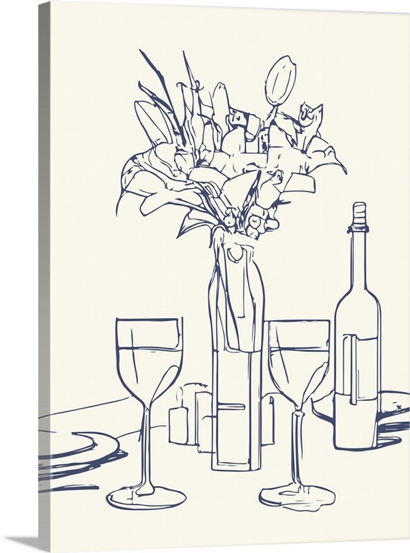 Table Still Life No. 02 | Great Big Canvas