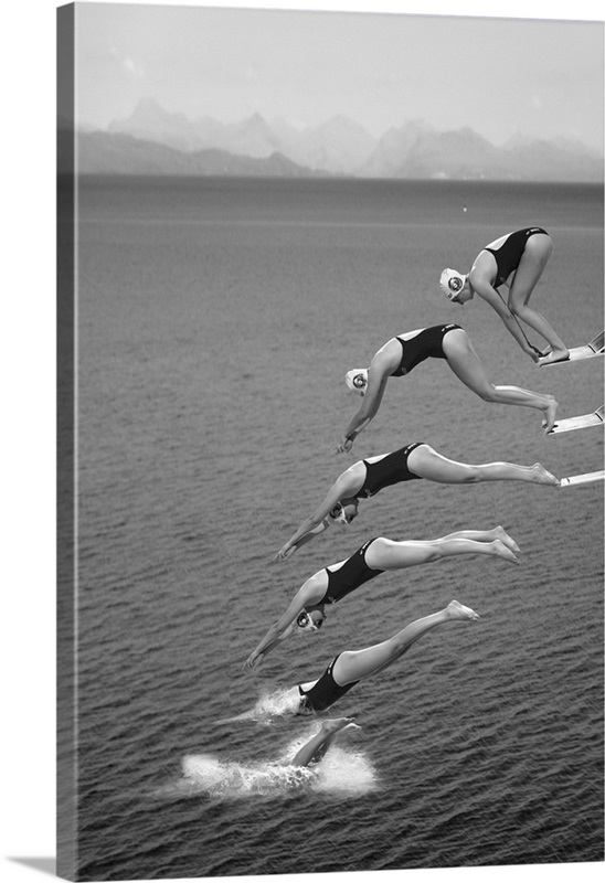 The Beauty Of Diving | Great Big Canvas