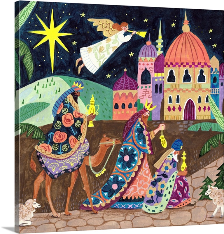 Three Wise Men In The Night | Great Big Canvas