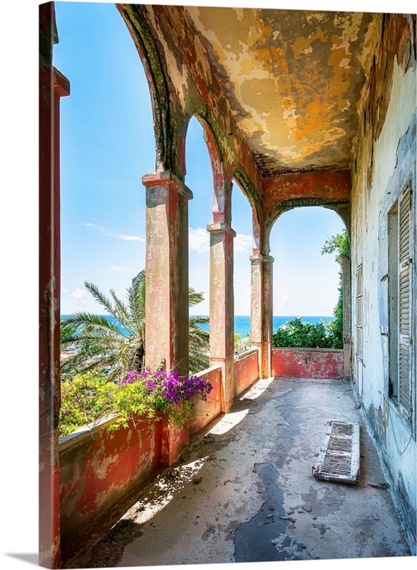 Tropical Balcony | Great Big Canvas