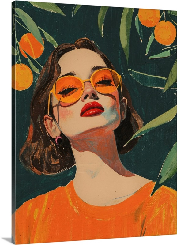 Under The Orange Tree | Great Big Canvas