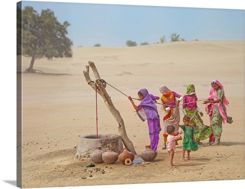 Water Pullers | Great Big Canvas