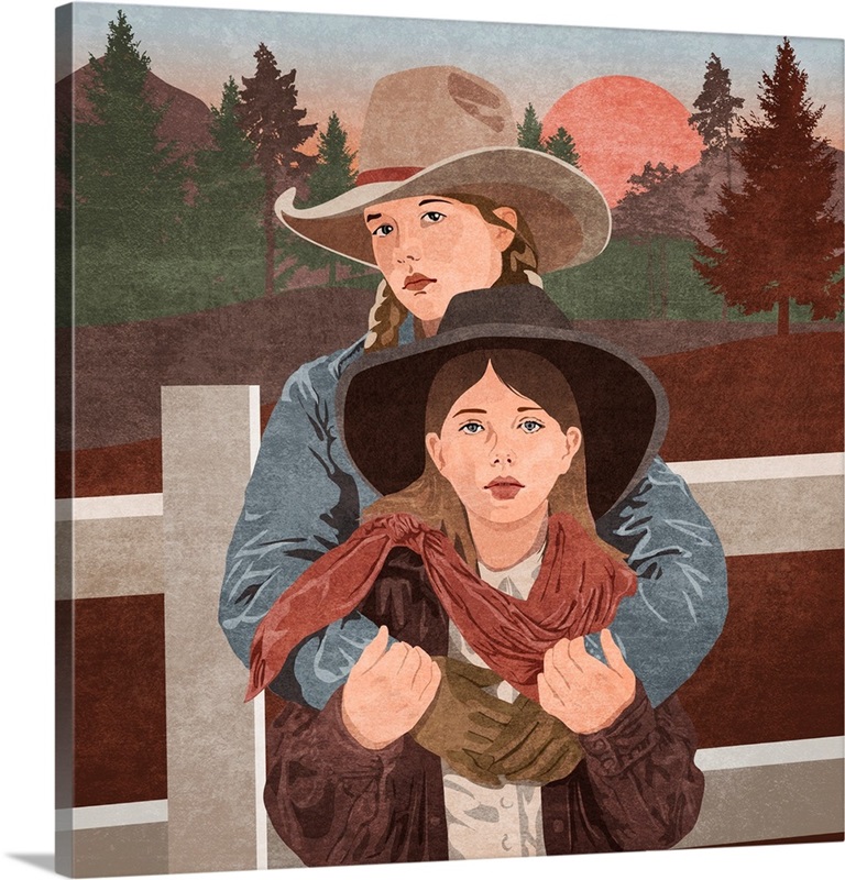 Western Sisters | Great Big Canvas