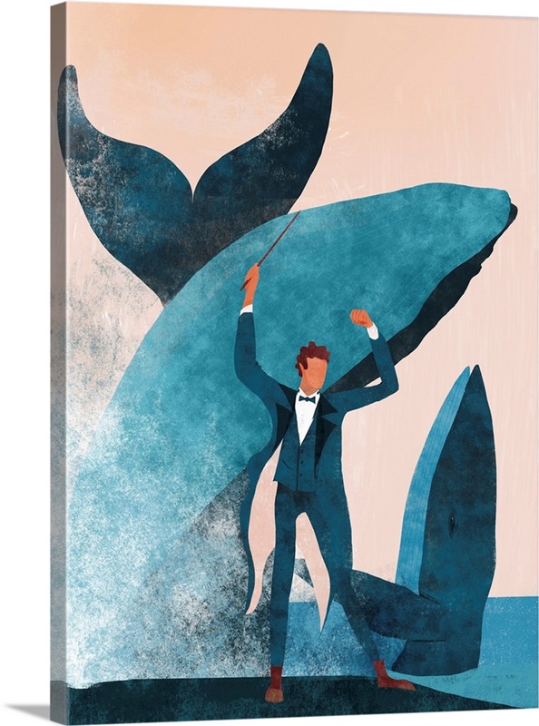 Whale Symphony | Great Big Canvas