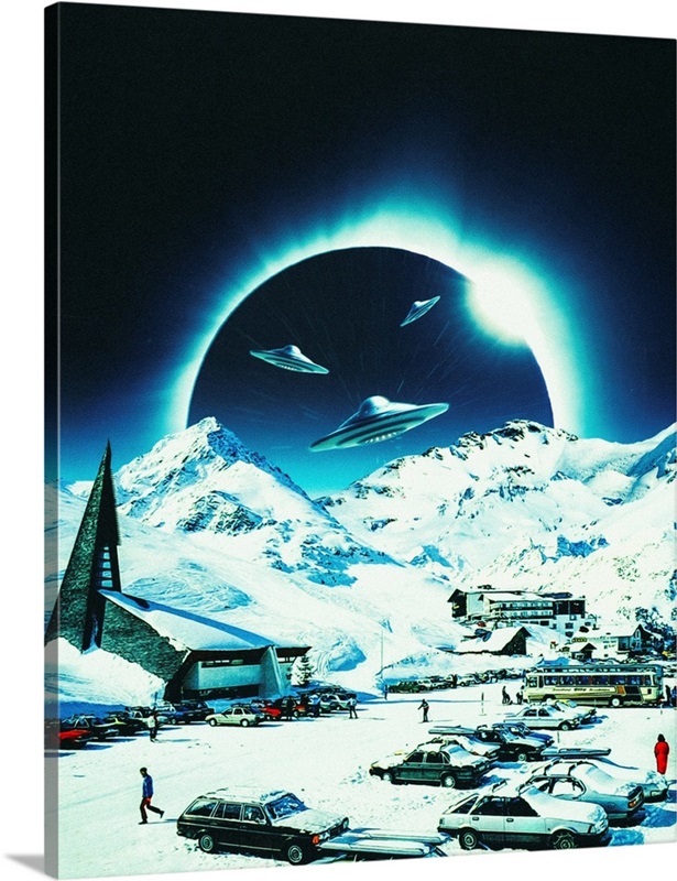 Winter Eclipse | Great Big Canvas