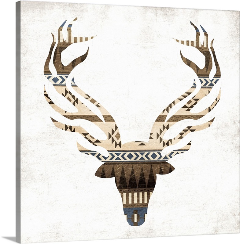 Aztec Deer II | Great Big Canvas