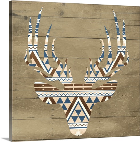 Aztec DeerI | Great Big Canvas