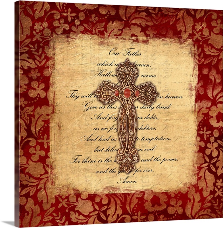 Our Father - Red | Great Big Canvas