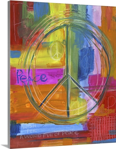 Peace Abstract Wall Art, Canvas Prints, Framed Prints, Wall Peels ...