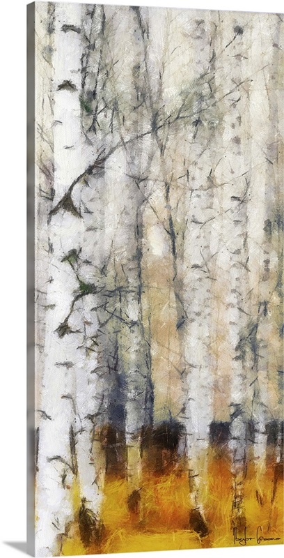 Saffron Timber Panel I | Great Big Canvas