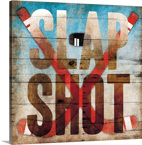 Slap Shot Wall Art, Canvas Prints, Framed Prints, Wall Peels | Great ...