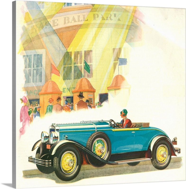 1920's USA Peerless Magazine Advert (detail) | Great Big Canvas