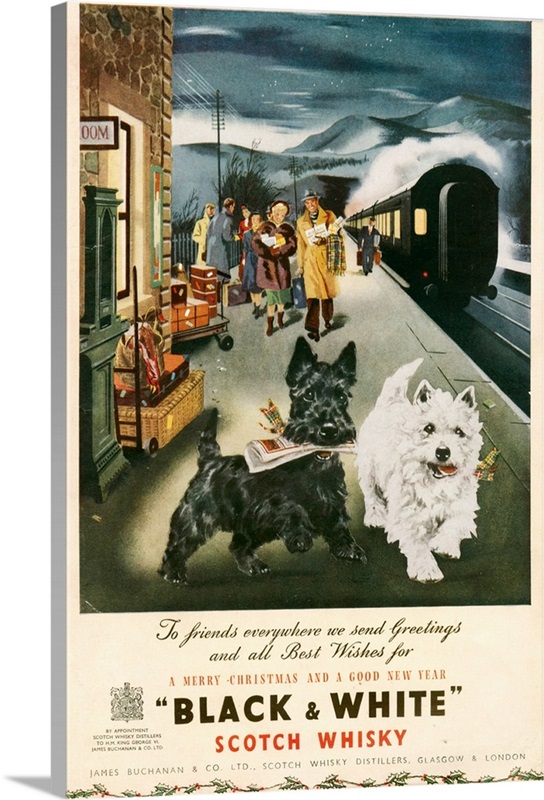 1940's UK Black and White Magazine Advert | Great Big Canvas