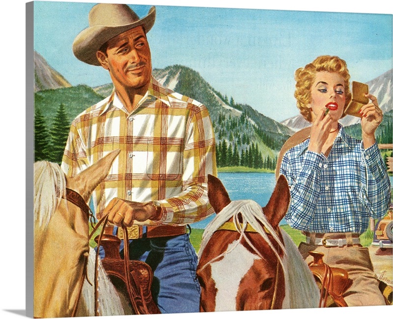 1950's USA Arrow Magazine Advert (detail) | Great Big Canvas