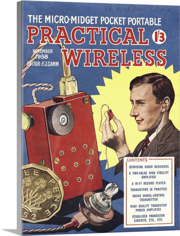 Practical Wireless, November 1958 | Great Big Canvas