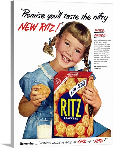 Ritz Crackers Advertisement | Great Big Canvas