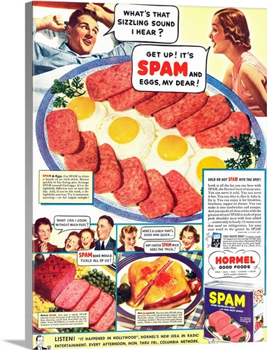 Spam Wall Art, Canvas Prints, Framed Prints, Wall Peels | Great Big Canvas