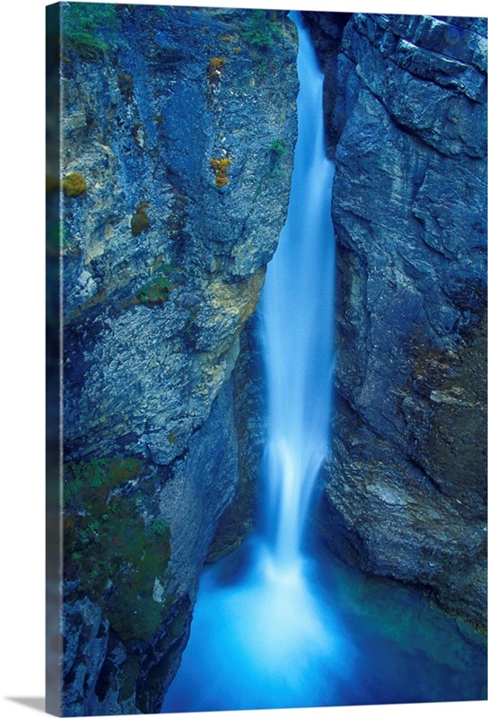A Beautiful Waterfall, Alberta, Canada | Great Big Canvas