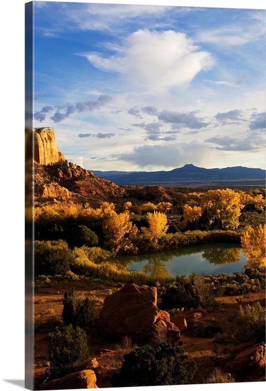 A peaceful landscape stretches to the horizon. | Great Big Canvas