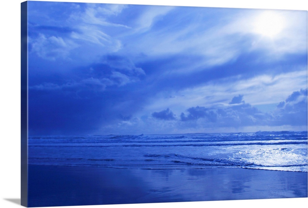 Blue Waterscape Wall Art, Canvas Prints, Framed Prints, Wall Peels ...