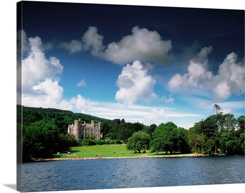 Castlewellan Castle and Lake, County Down, Ireland | Great Big Canvas