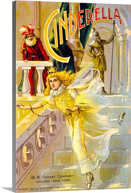 Cinderella, Cover Of Children's Book | Great Big Canvas