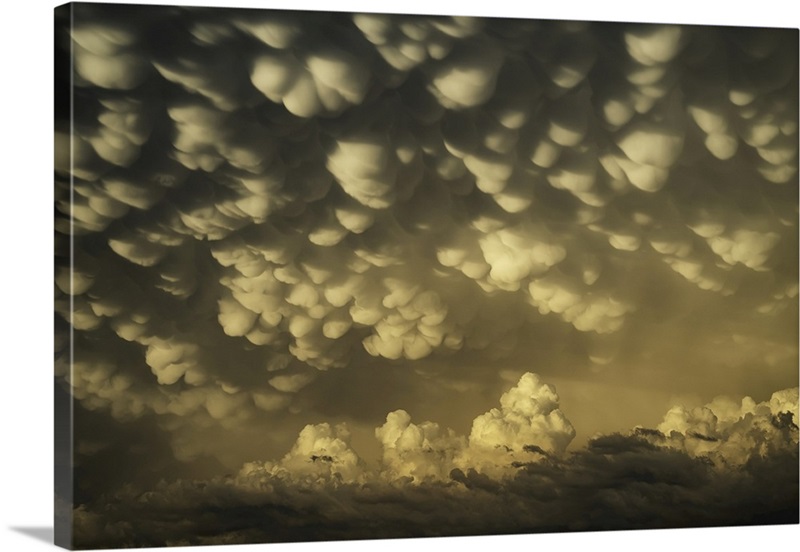 Dramatic Skies During A Storm Chasing Tour In The Midwest Of The United ...