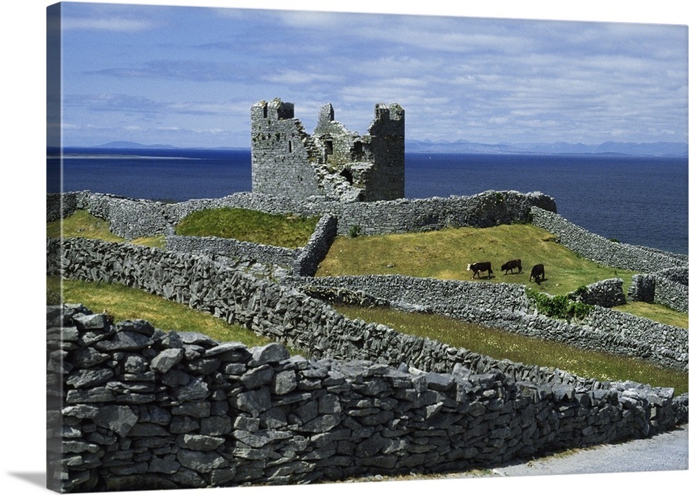 Inisheer, Aran Islands, County Galway, Ireland, O'brien Castle Wall Art ...