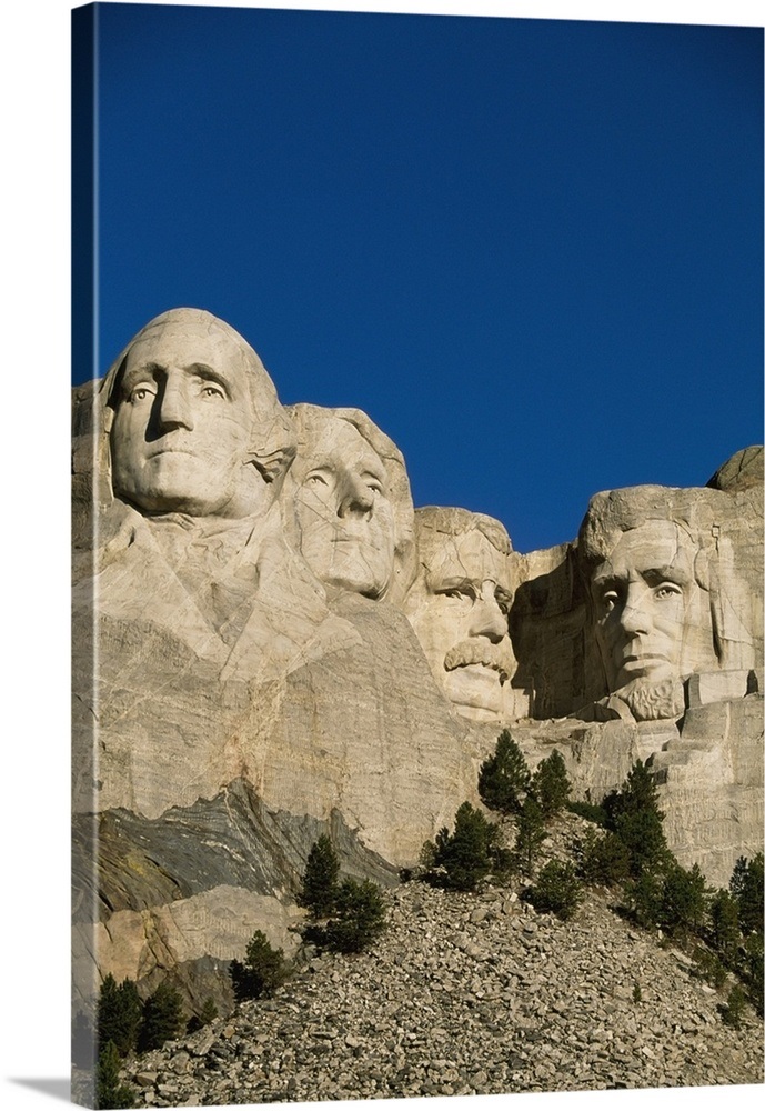Mount Rushmore; North America,South Dakota, USA Wall Art, Canvas Prints ...