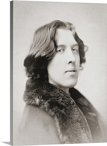 Oscar Wilde, 1854 - 1900, Irish Poet And Playwright Wall Art, Canvas ...