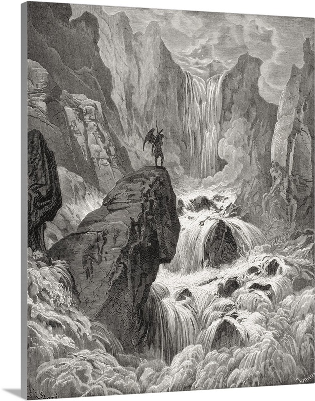Paradise Lost By John Milton, Book IX, Lines 74 And 75 | Great Big Canvas